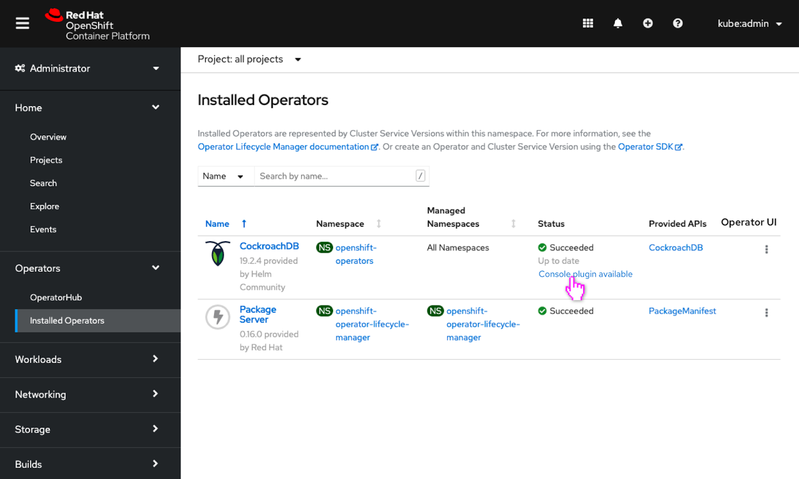 A Guide to Managing Plugins in OpenShift 4.10